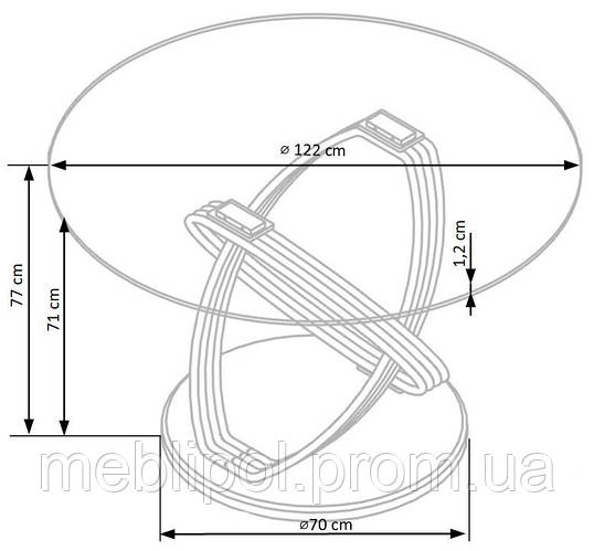 Стіл Optico (ID#1260173902), цена: 16689 ₴, купить на Prom.ua