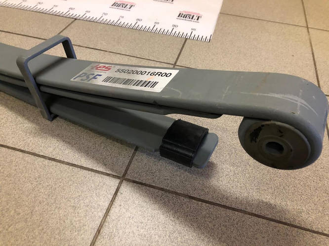 Ресора задня Renault Master III 2010- (к-кт 3 аркуші) RWD (спара) (70 ...