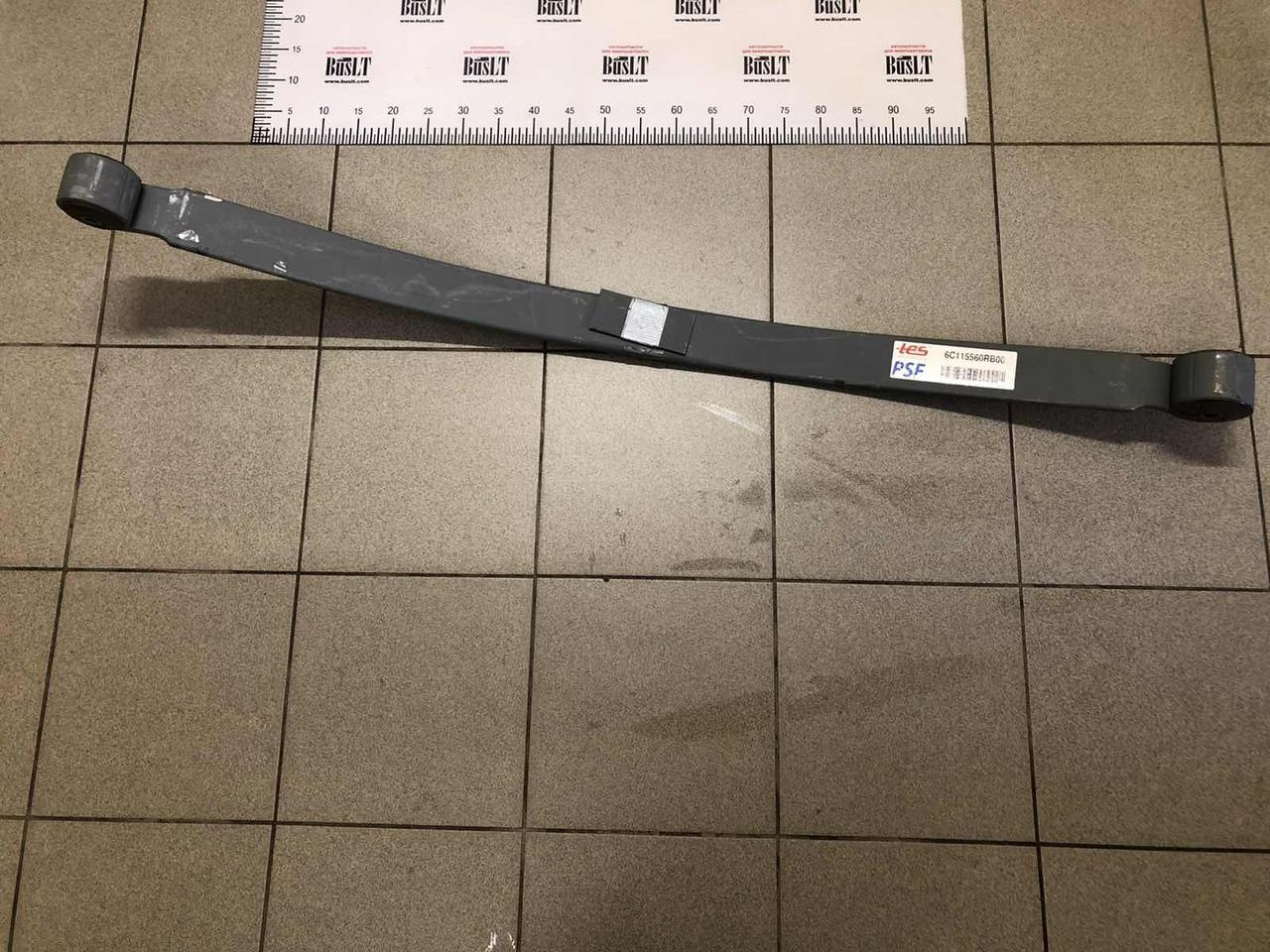 Рессора однолистова 300-330M RWD (2 вуха вигнутих) (6C115560RB0019Z/T ...