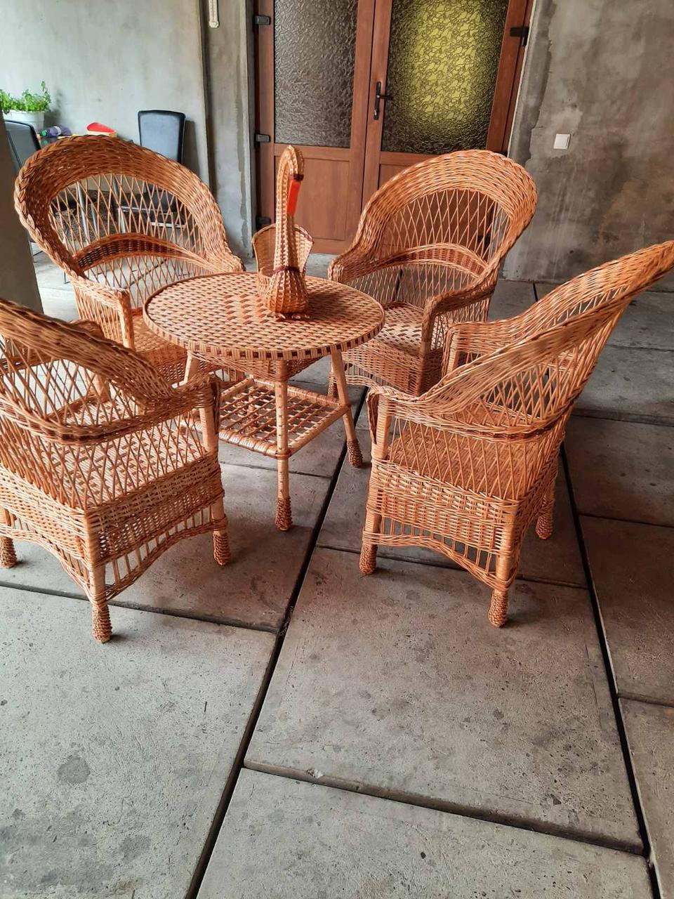 Плетеная Мебель Из Лозы. — Купить Недорого на Bigl.ua (1261177236)