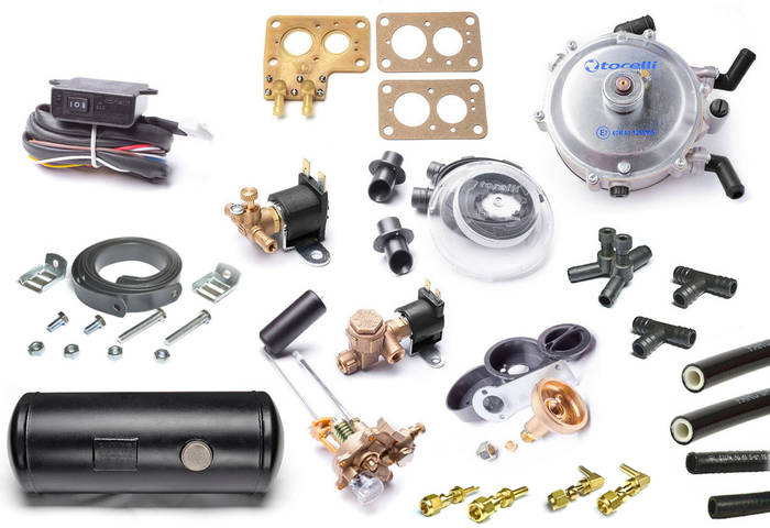 Купить Комплект ГБО 2-го поколения на карбюратор с цилиндрическим ...