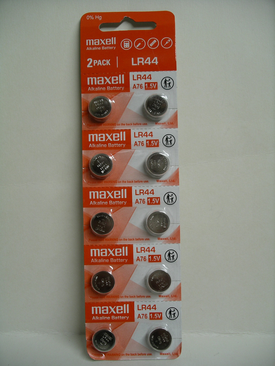 Купить Батарейка LR44 Maxell Alkaline 1,5V (AG13 A76 G13 357 SR44 L1154), цена 141 ₴ — Prom.ua ...