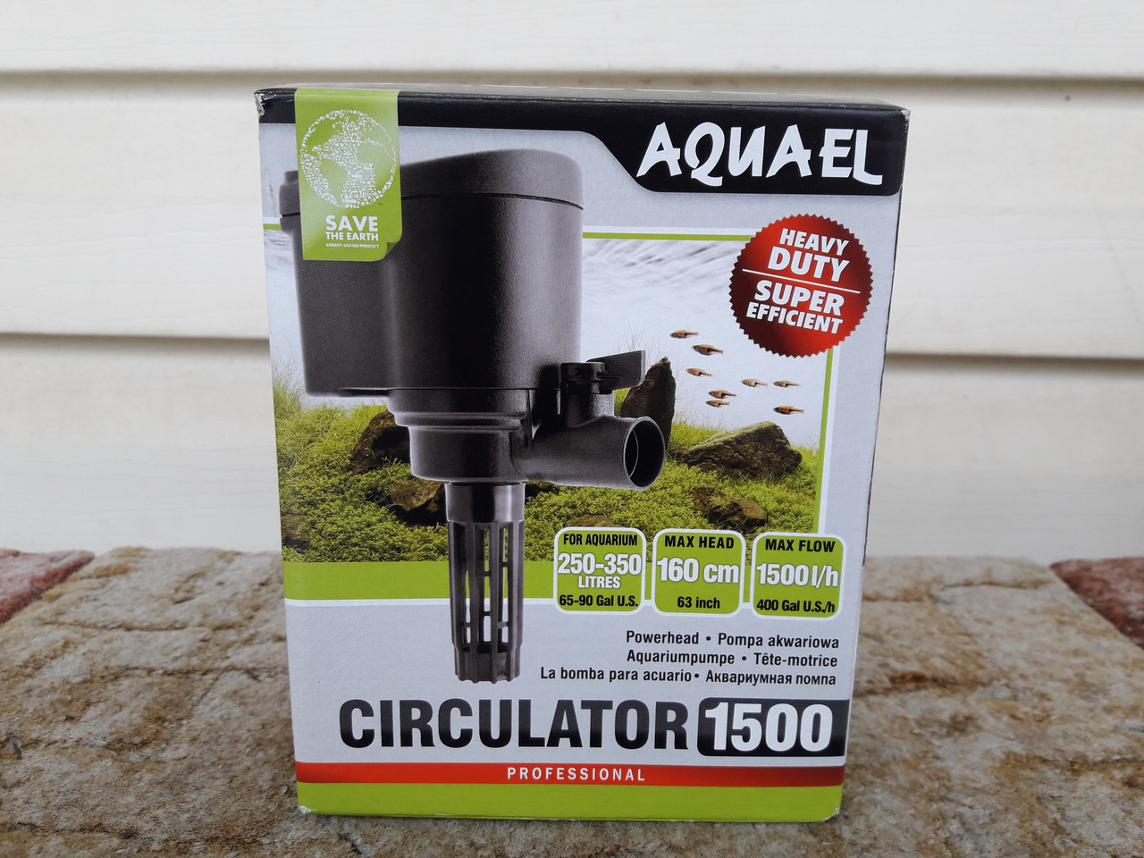 Aquael Circulator 1500, 1500 л/ч. Насос, голова для аквариума до 350 ...