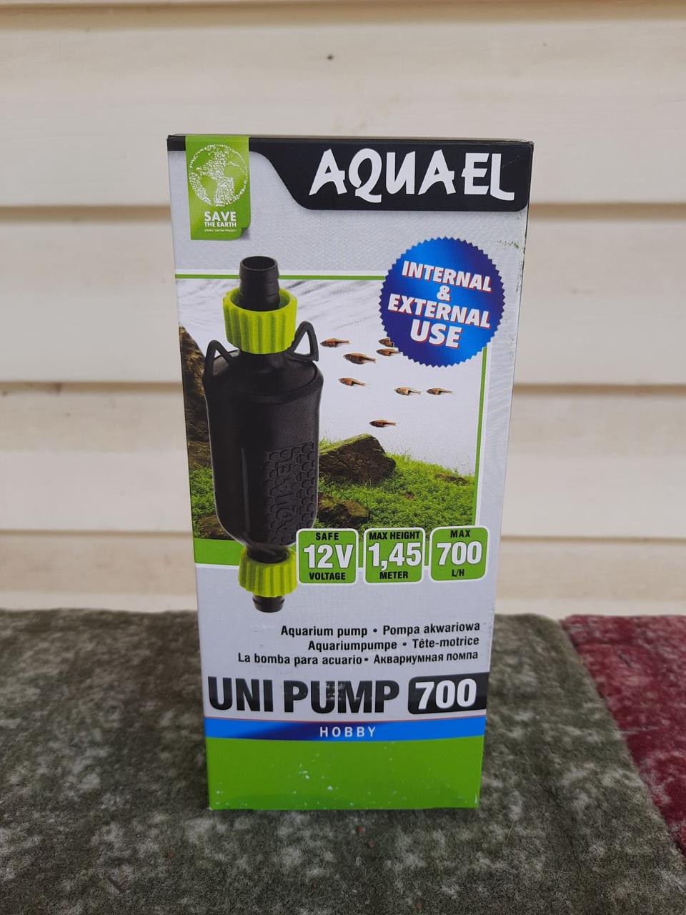 Aquael Uni Pump 700, 720 л/ч. Помпа для внешнего аквариумного фильтра ...