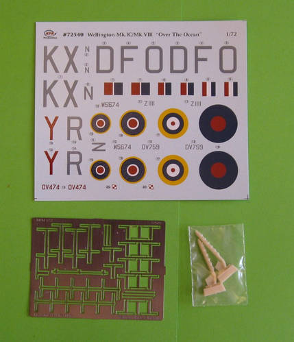 Пластикова модель 1/72 MPM 72540 Бомбардувальник Vickers Wellington Mk ...