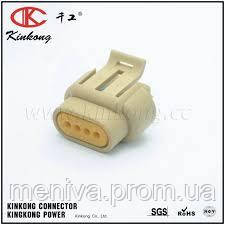 Разьем 4-х контактный катушки зажигания ВАЗ,ДЭУ Ланос,Нубира,Леганза ...