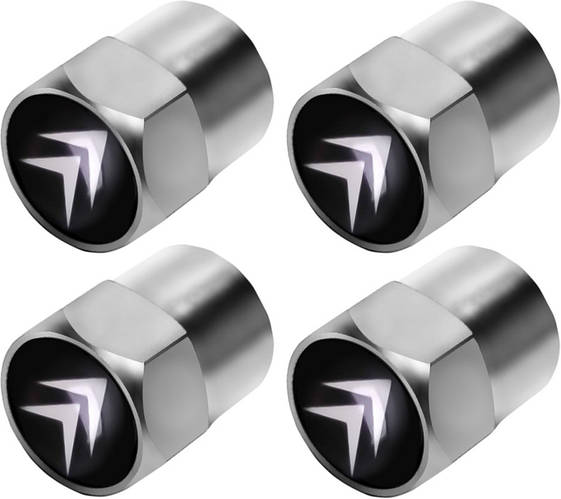 Купить Колпачки на Ниппель Citroen Silver (4 шт), цена 95 ₴ — Prom.ua ...