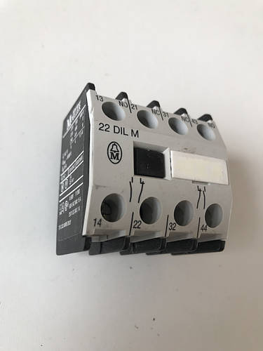 Блок дополнительных контактов Moeller 22DILM 16A 2NO 2NC, цена 80 грн ...