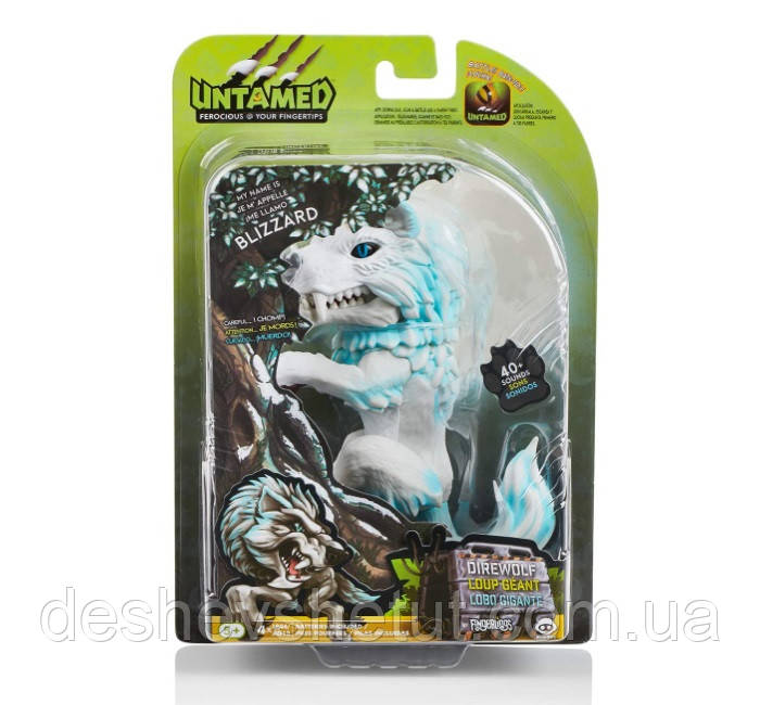 WowWee Untamed Dire Wolf Blizzard Интерактивная игрушка Волк ...