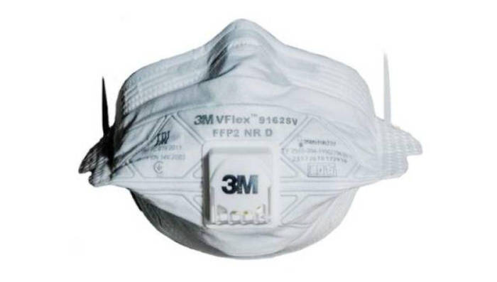 Респіратор 3M VFlex 9162V з клапаном выдыха, ціна 49 грн - Prom.ua (ID#1266102532)