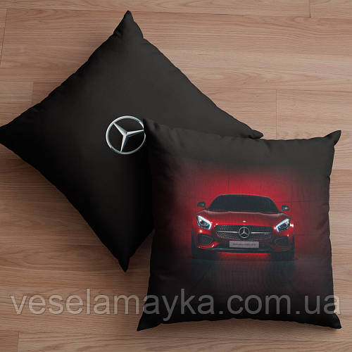 Купить Подушка Mercedes Benz (Красный Мерседес), цена 420 грн — Prom.ua ...