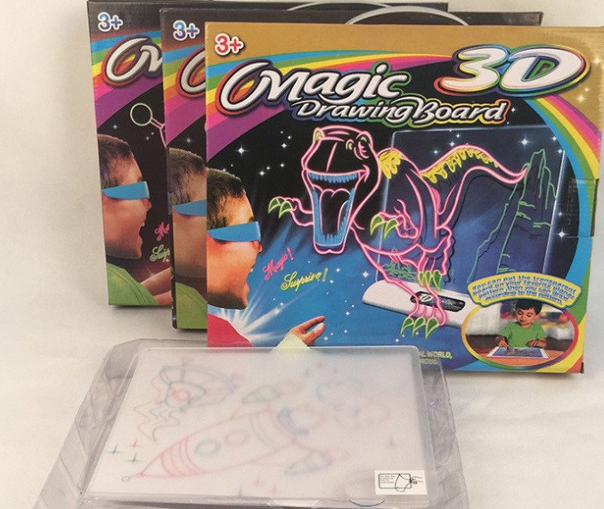3D Доска для Рисования Электронная Toy Magic \ Доска-планшет 3Д Доска ...