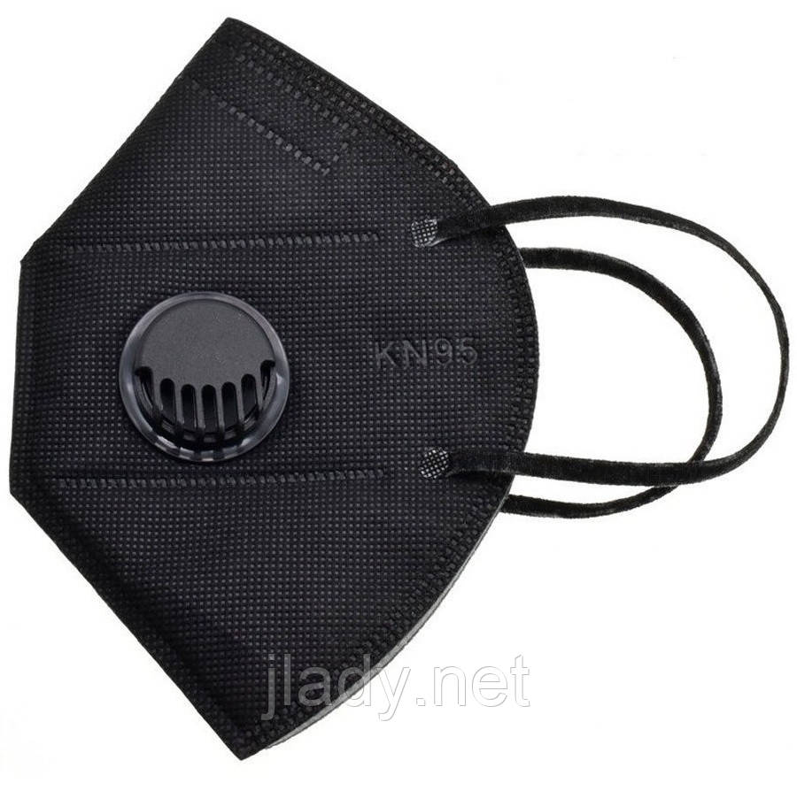 Купить Маска-респираторная с клапаном 1шт. KN95, цена 20 грн — Prom.ua (ID#1145487888)