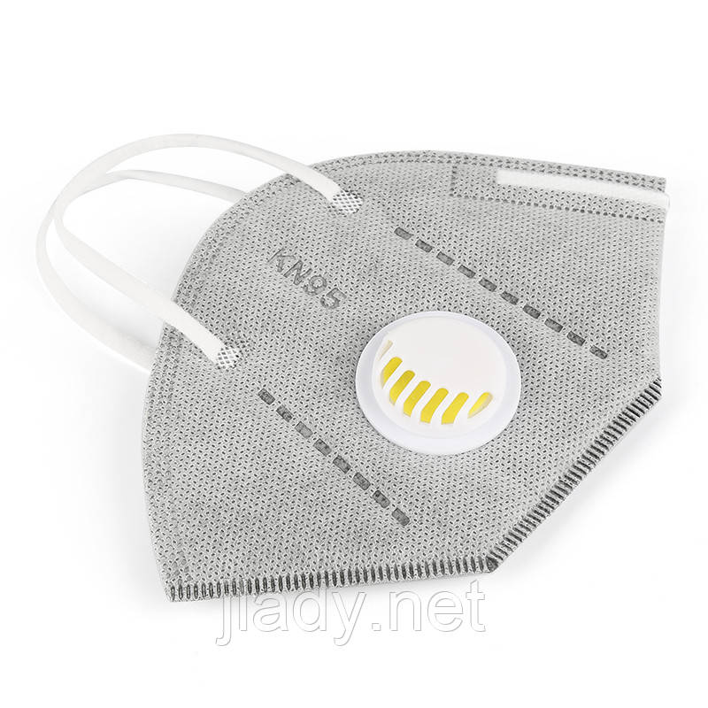 Купить Маска-респираторная с клапаном 1шт. KN95, цена 20 грн — Prom.ua (ID#1145487888)