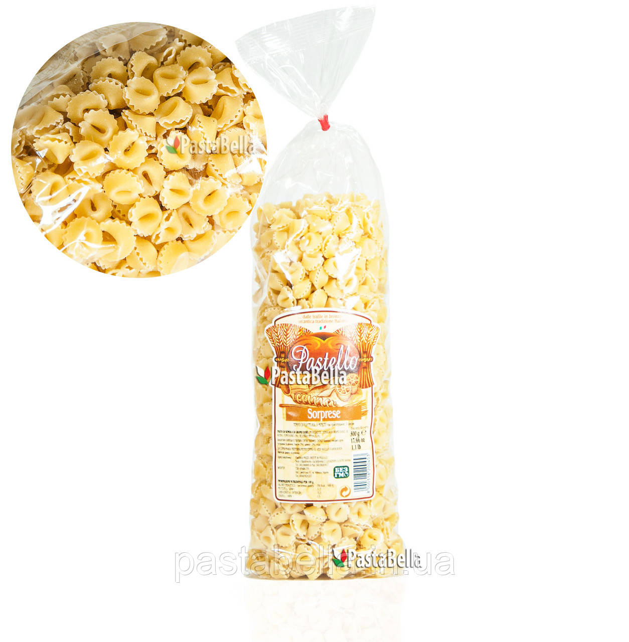 Італійські макарони класичні "Сюрпризи" - "Sorprese" Pastello 500g ...