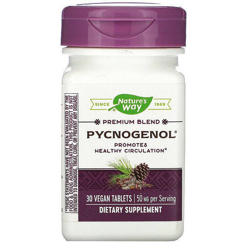 Пікногенол Nature's Way "Pycnogenol Pine Bark Extract" екстракт ...
