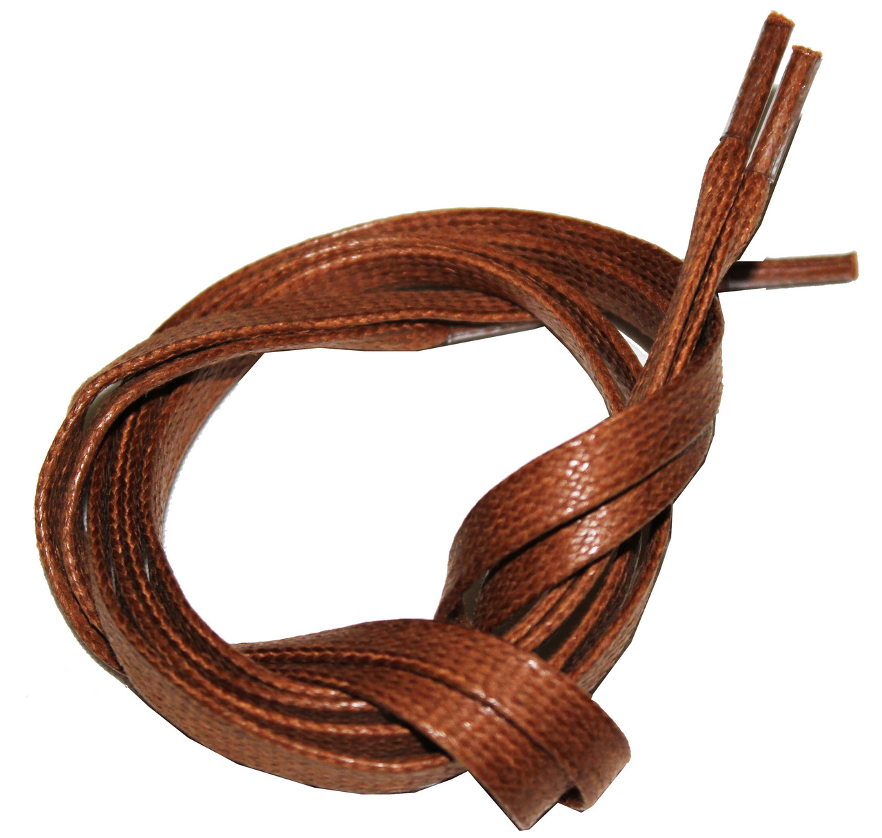 Шнурки в ботинки плоские, пропитка 100см Коричневый 36пар/уп (ID ...