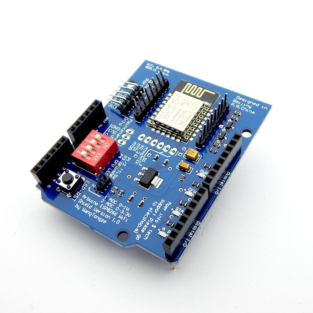 Плата расширения Arduino Uno ESP8266 WiFI ESP-12E (UART Shield): продажа, цена в Украине. Наборы ...