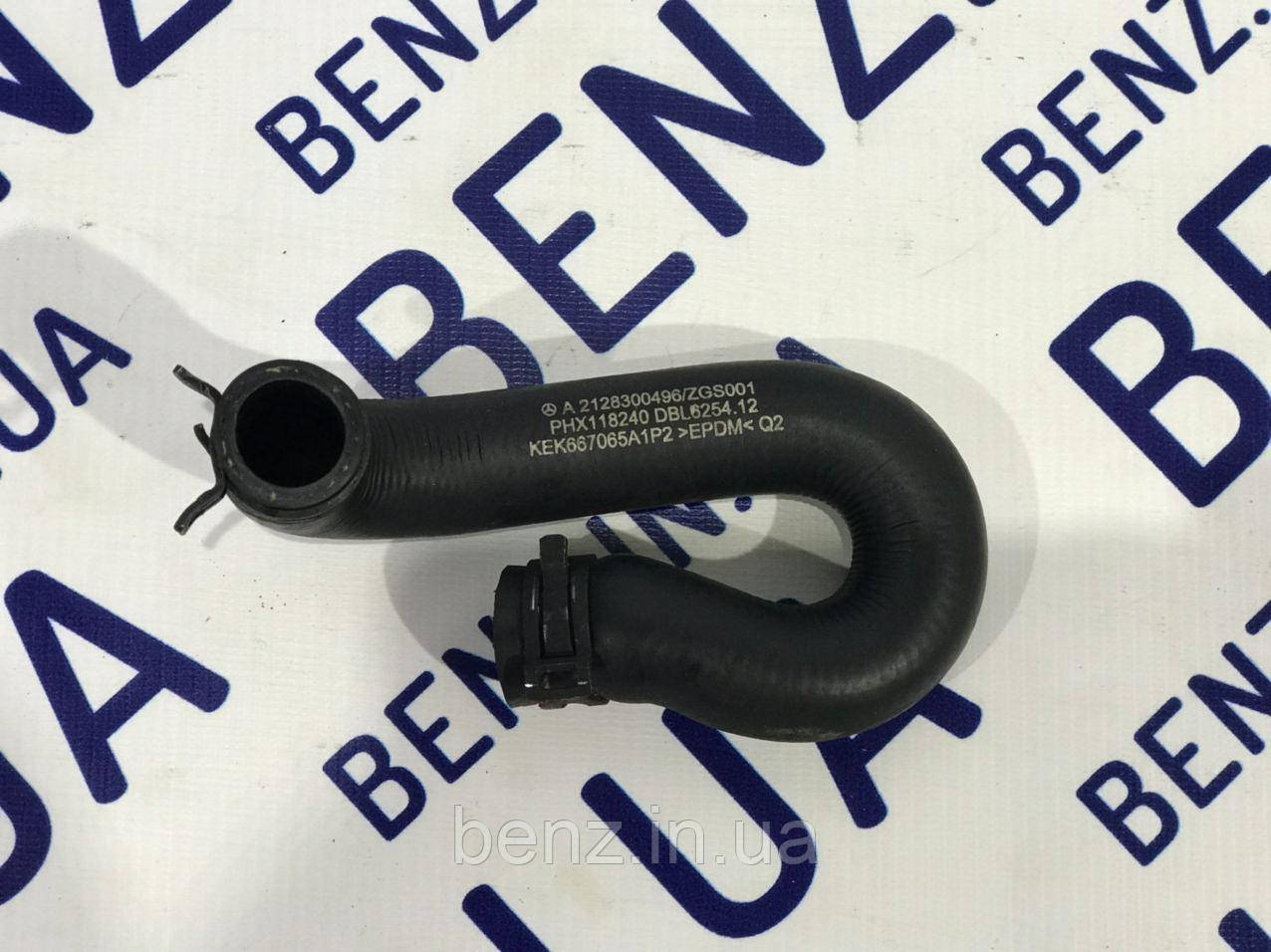 Купить Патрубок системы охлаждения Mercedes W212, S212 A2128300496 ...
