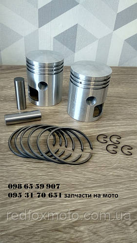 Купить Поршень ЯВА/JAWA 350 СТАРУХА .STD (Ø58,00) (комплект) ALMOT ...