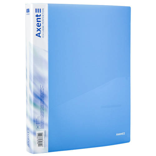 Купити Папка на 4-х кільцях Axent 1208-22-A, А4, 35 мм, синя, ціна 110.30 грн - Prom.ua (ID ...