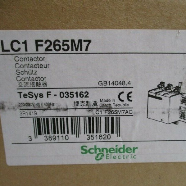 Контактор 265А 220В Schneider Electric lc1f265 (Lc1f265m7) (ID ...