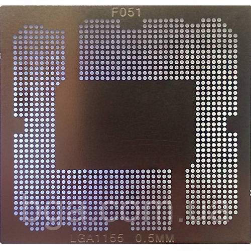 Трафарет BGA Socket 1155 0.5mm (ID#518629057), цена: 192 ₴, купить на ...