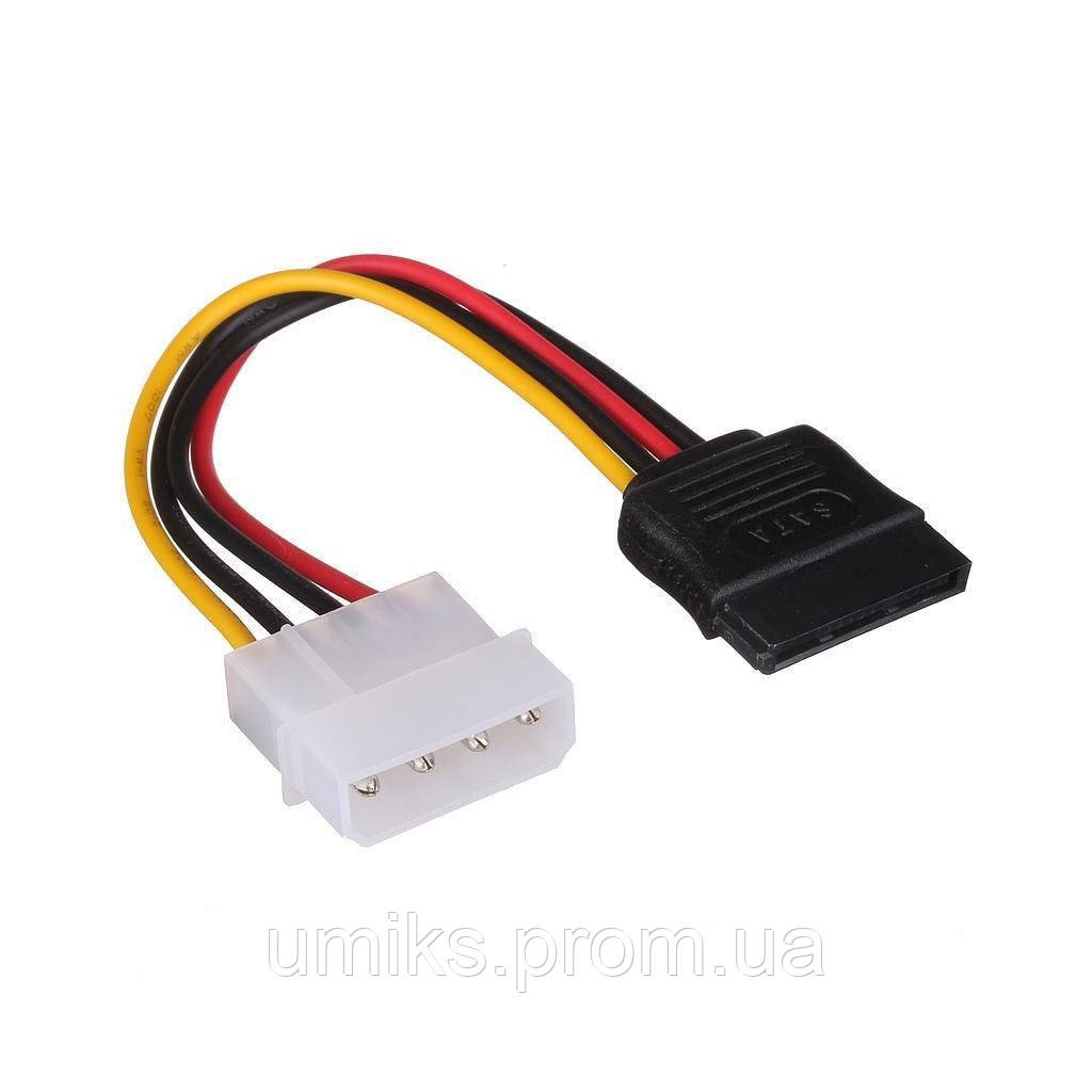 Купить Переходник питания SATA (4P-1xSATA), 0.2m, Пакет (155), цена 11 ...