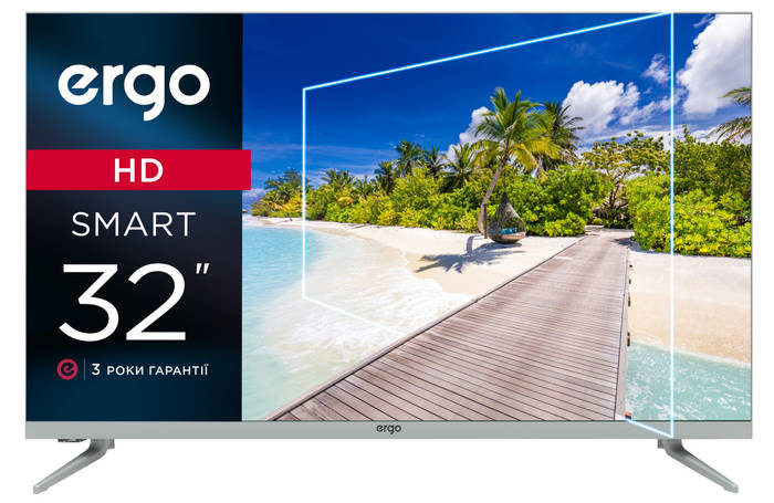 Купить Телевизор 32 диагональ SMART 32'' ERGO 32DHS7000, цена 6799 грн ...