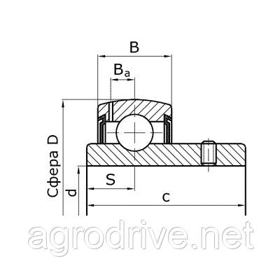 Подшипник UC 208 (480208) (ID#180876453), цена: 242 ₴, купить на Prom.ua