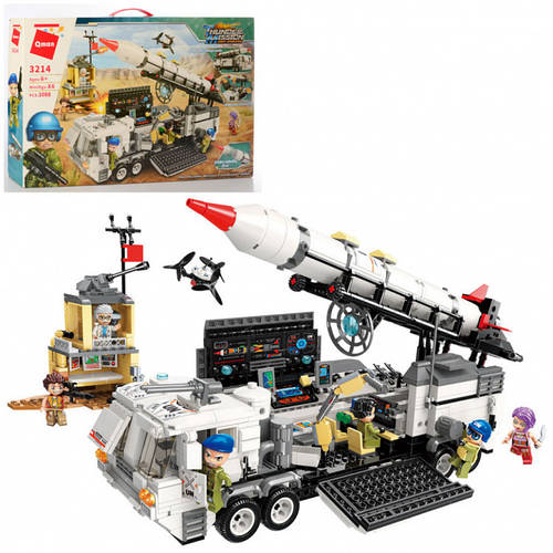 Конструктор BRICK Thunder Mission-The Thunder Mission Command Center ...