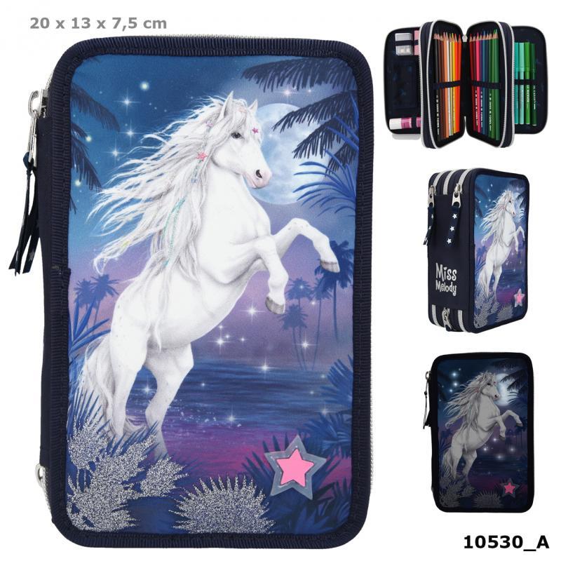 TOP Model Пенал з наповненням і LED підсвіткою Miss Melody Ocean (Пенал ...