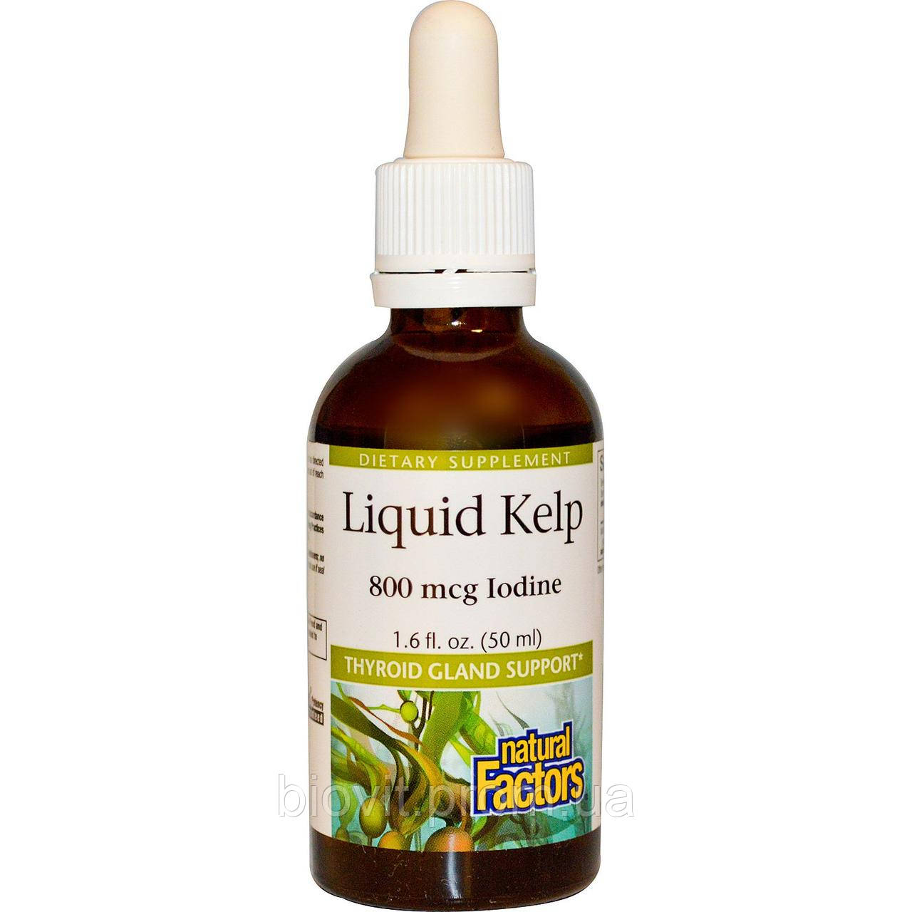 Жидкие Водоросли (Liquid Kelp) 800 Мкг 50 Мл — Купить Недорого на Bigl ...