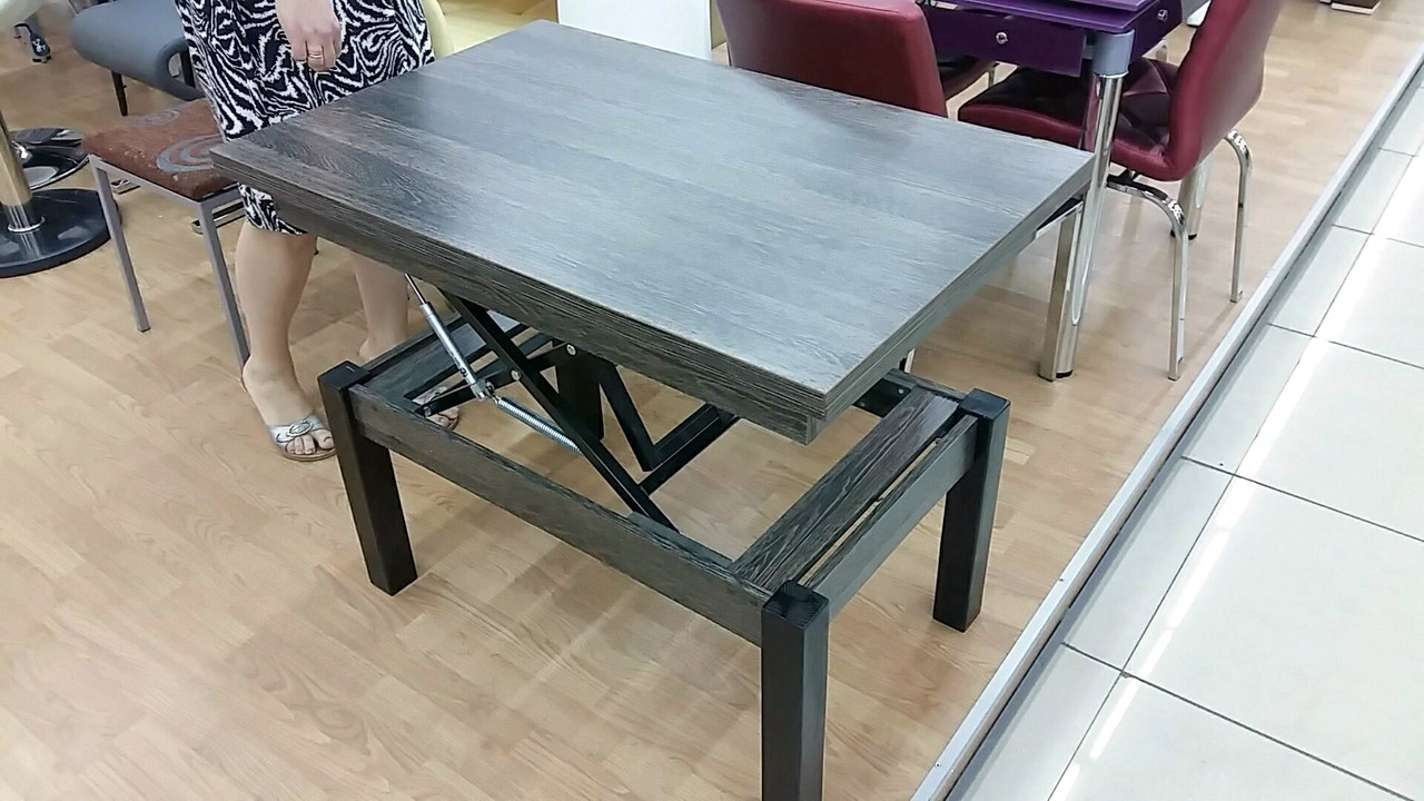 Стіл трансформер Флай Fusion Furniture, колір венге аруша ніжки венге - купити за найкращою ...