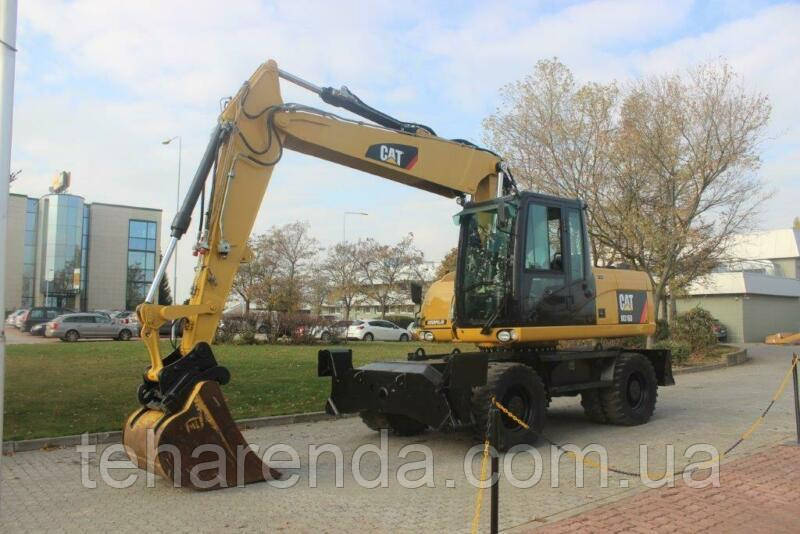 Аренда экскаватора погрузчика CAT 434F Киев от компании "Мінірент" в ...