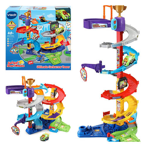 Купить Трек Башня "Штопор" 2в1 VTech Go! Go! Smart Wheels Ultimate ...