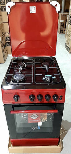 Плита газовая Milano красная ML50 G2/01, цена 10626 грн — Prom.ua (ID ...