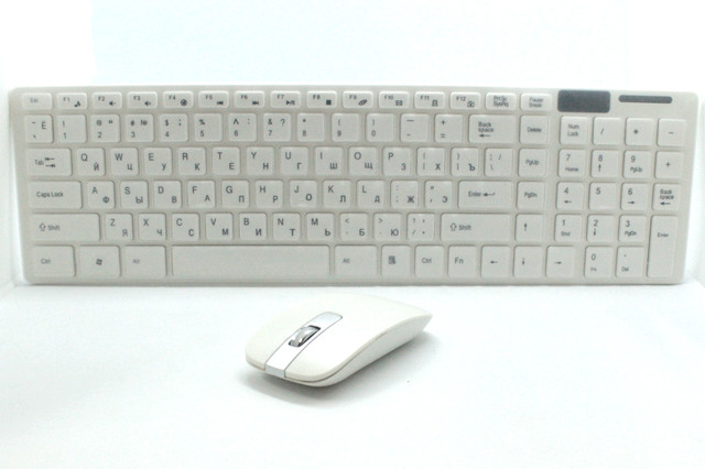 Комплект беспроводная клавиатура и мышь K06 для компьютера с защитной ...
