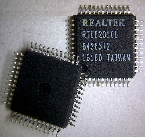 Мікросхема Realtek RTL8201CL QFP-48 Ethernet Controller для ноутбука ...