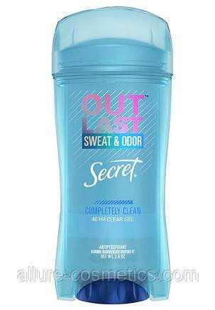 Гелевый Дезодорант Secret Outlast Clear Gel Antiperspirant Completely ...