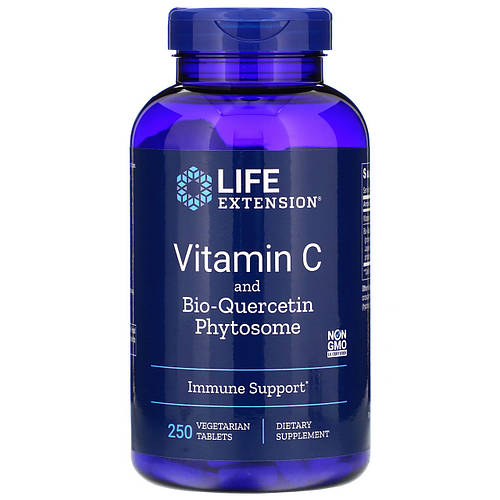 Купить Витамин C и био-кверцетин Life Extension "Vitamin C and Bio ...