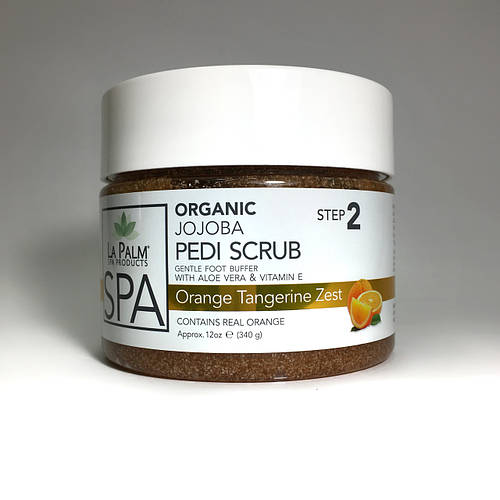 Купить LA PALM Pedi Gel Scrub Orange Tangerine Zest Гелевый пилинг с ...