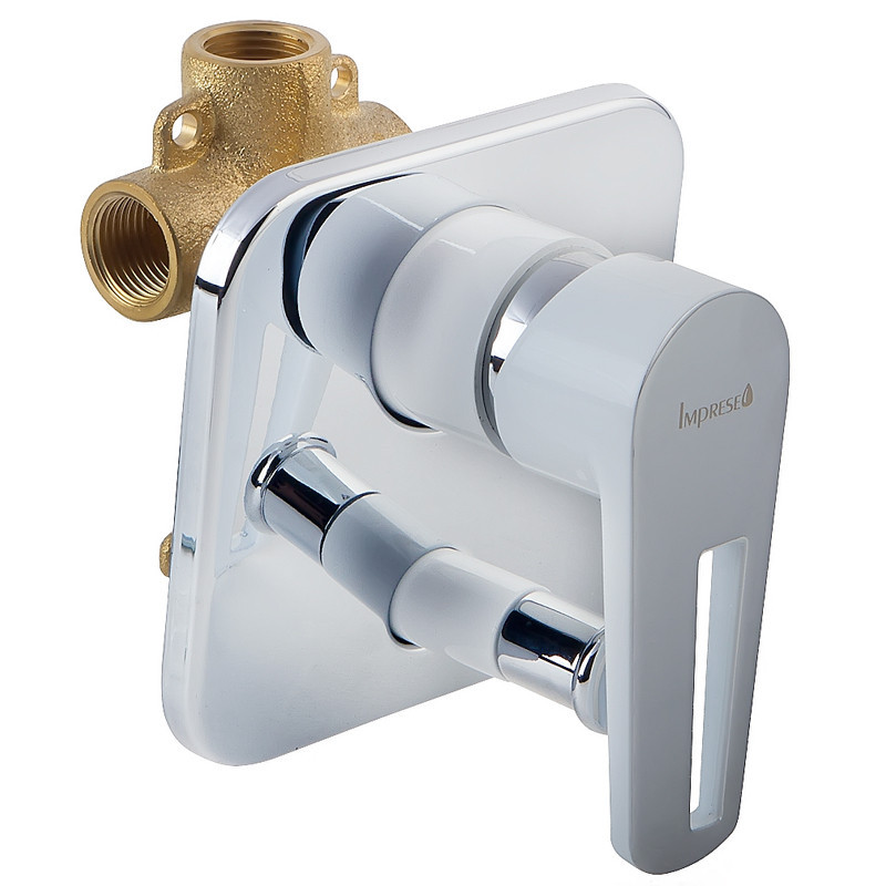 Смеситель Скрытого Монтажа Переключателем Imprese Breclav VR-10245WZ ...