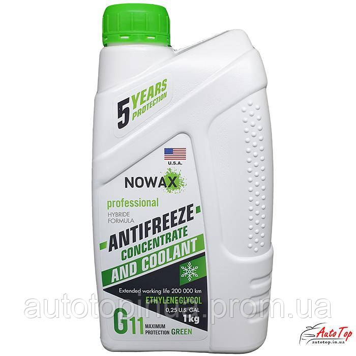 Антифриз NOWAX G11 концентрат зеленый (1л), цена 185 грн — Prom.ua (ID ...