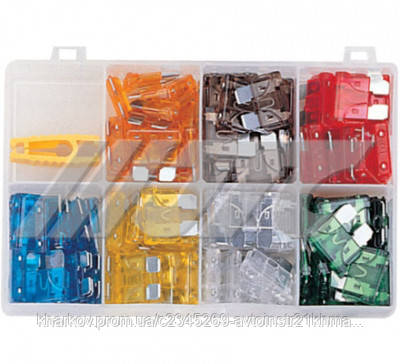 Комплект предохранителей автомобильных 106 ед. JTC 2023 JTC, цена 475 ...