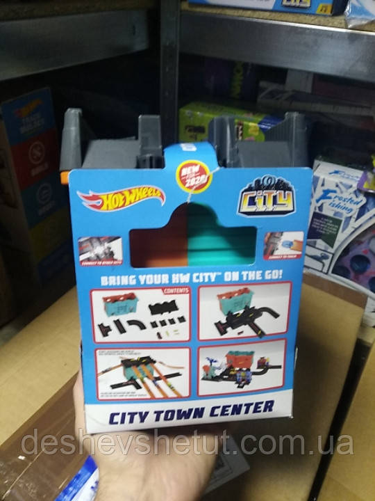 Hot Wheels City Town Center GKT86 Хот Вілс Сіті Бокс Хот Вилс Сити Бокс ...