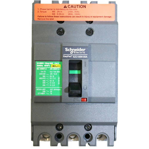 Купити Автоматичний вимикач 100A EZC100 Schneider Electric ezc100n3100 ...