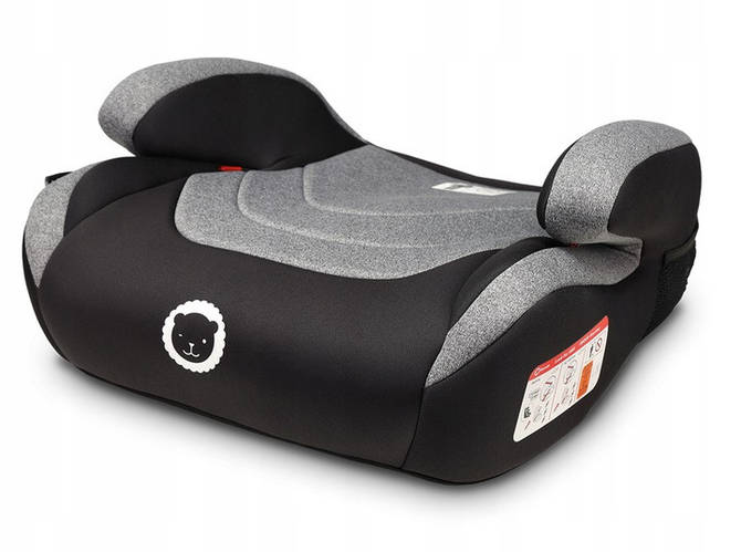 Купить Бустер с Isofix от 22 до 36 кг Lionelo LUUK FIX GREY, От 3 до 12 ...