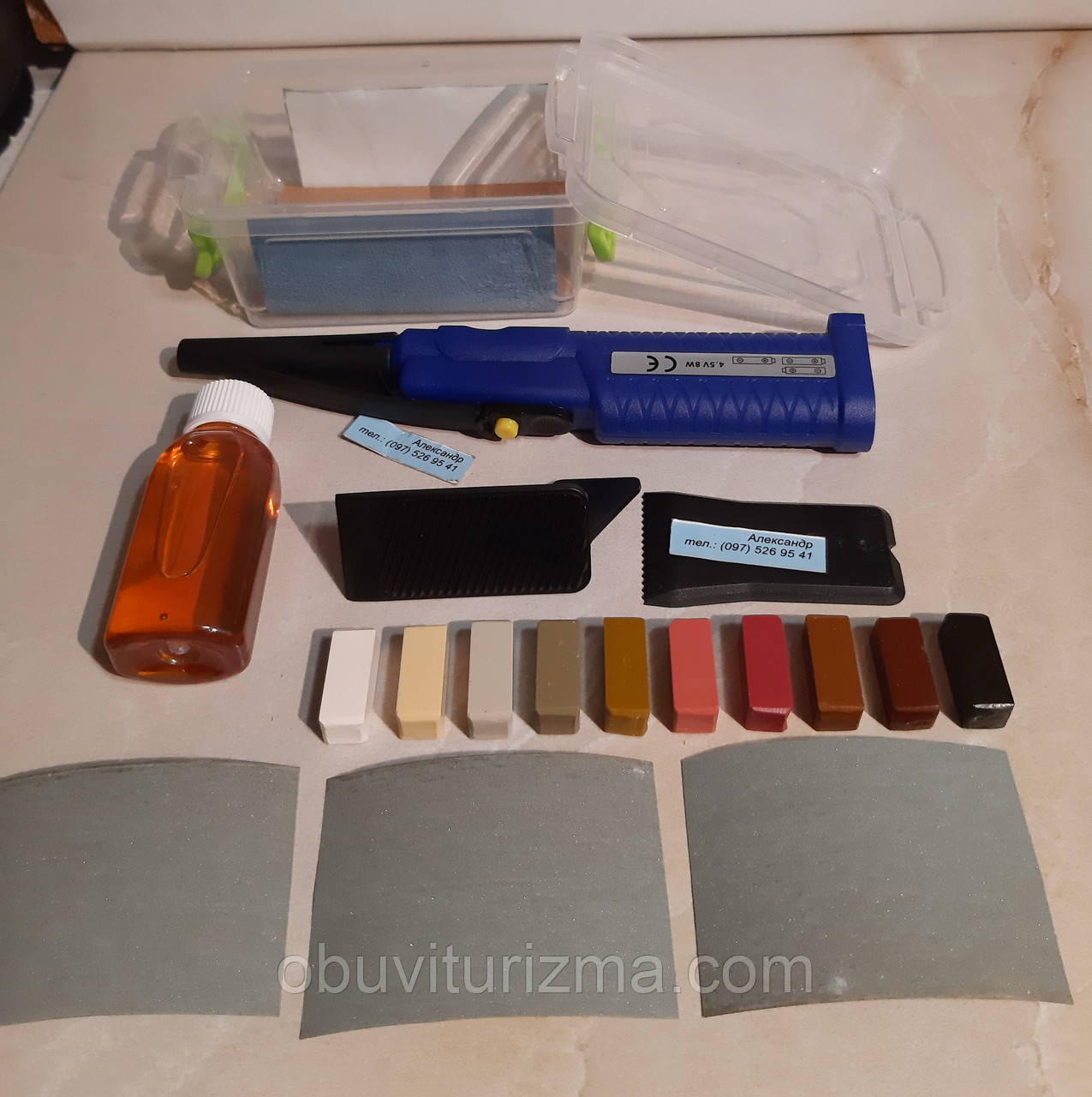 Ремкомплект Quick-Step Repair Kit для ремонта сколов и царапин ламината ...