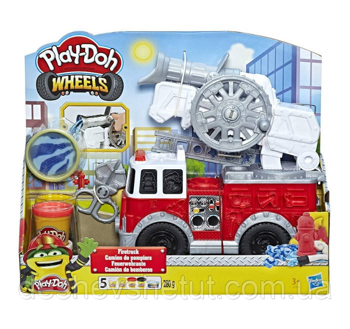 Play-Doh Wheels Firetruck Toy Hasbro D4236 Тісто Плей До Пожежна Машина ...